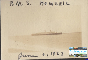RMS Homeric – White Star Line – now Cunard @Cunard, #RMS #Homeric # ...